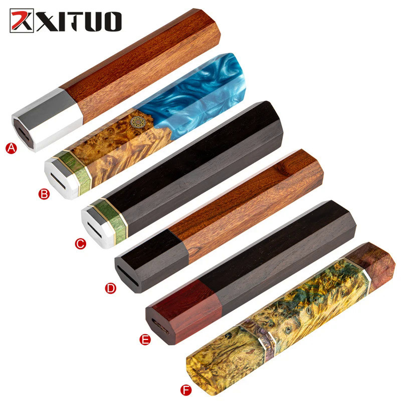 XITUO Japanese Octagonal Knife Handle Fish Raw Chef Knife Blade Sushi ...