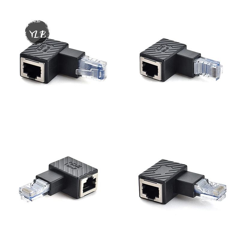 Ylb> 90 องศา 270 องศาขึ้นลงซ้ายขวาหลายมุม RJ45 ชายกับหญิง Lan ใหม่ ...