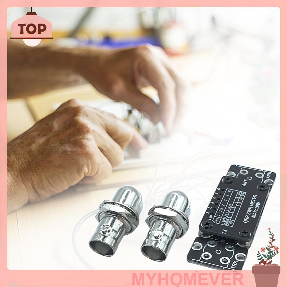 Mini Power SWR Meter 3-30MHz HF Short Wave Standing Wave Meter 12W SWR ...