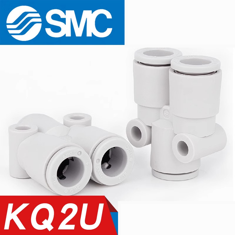 Smc KQ2U04/KQ2U06/KQ2U08/KQ2U10/KQ2U12-00A พลาสติกเส้นผ่านศูนย์กลางตัว ...