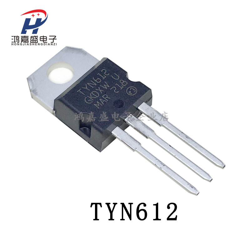 TYN612MRG TYN612M TO-220 วงจรเรียงกระแสควบคุมด้วยซิลิคอนทิศทางเดียว 600V/12A อินเวอร์เตอร์รถยนต์ ...