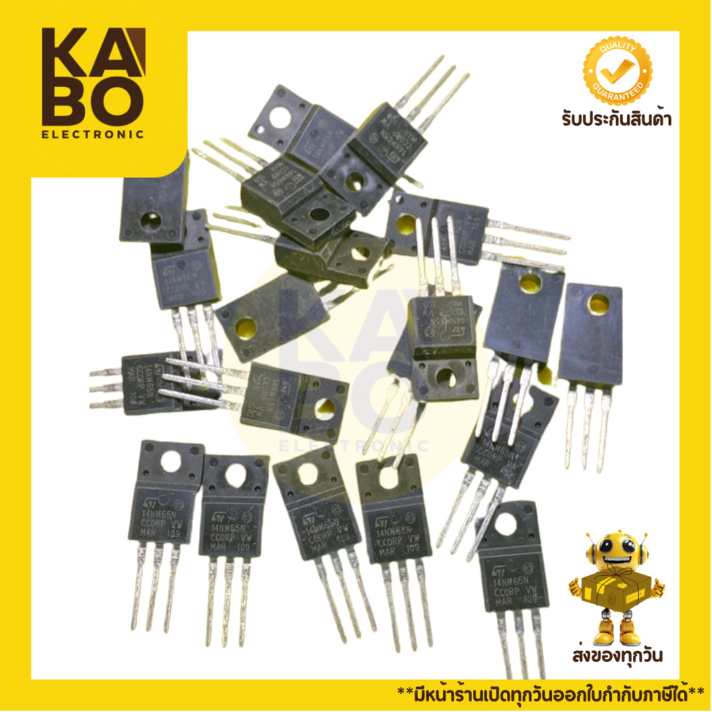 MOSFET 14NM65N แท้ Power MOSFET N-Channel 14A 650V สำหรับใช้งานในวงจร ...