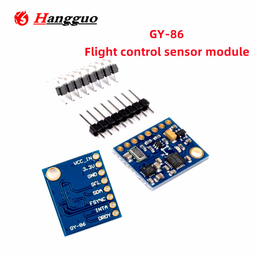 Original GY-86 10DOF MS5611 HMC5883L MPU6050 ควบคุมการบิน MWC โมดูล Flight control sensor โมดูล ...