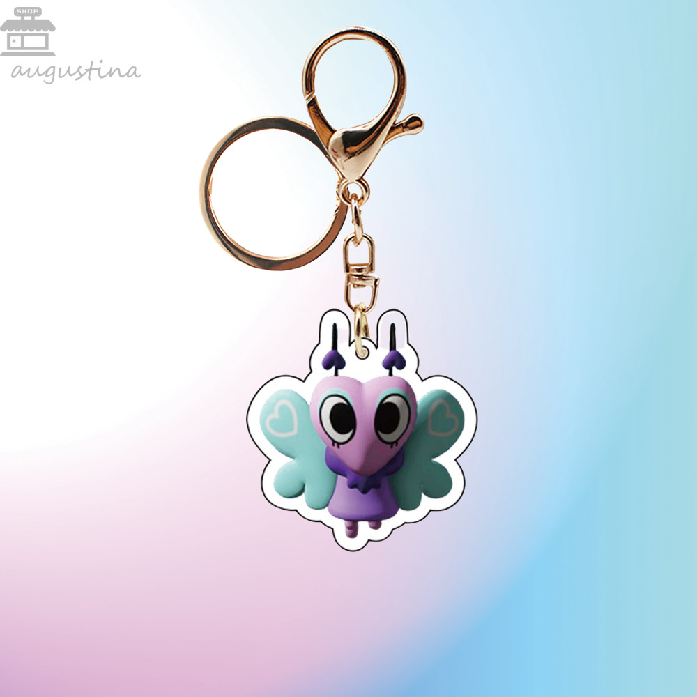 จี้โลก AUGUSTINA Dandys, Pebble Shelly Game Dandys World พวงกุญแจ ...