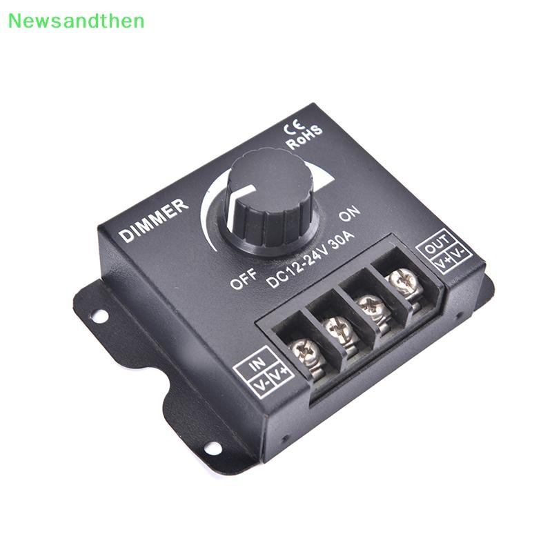 Newsandthen DC 12V 24V LED Dimmer สวิทช์ 30A 360W ตัวควบคุมแรงดันไฟฟ้า ...