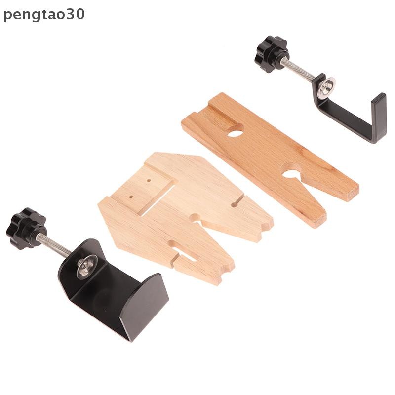 [Eao] 1 ชุด Bench Pin Clamp V-Slot Fixing Clip สําหรับ Workbench ไม้ ...