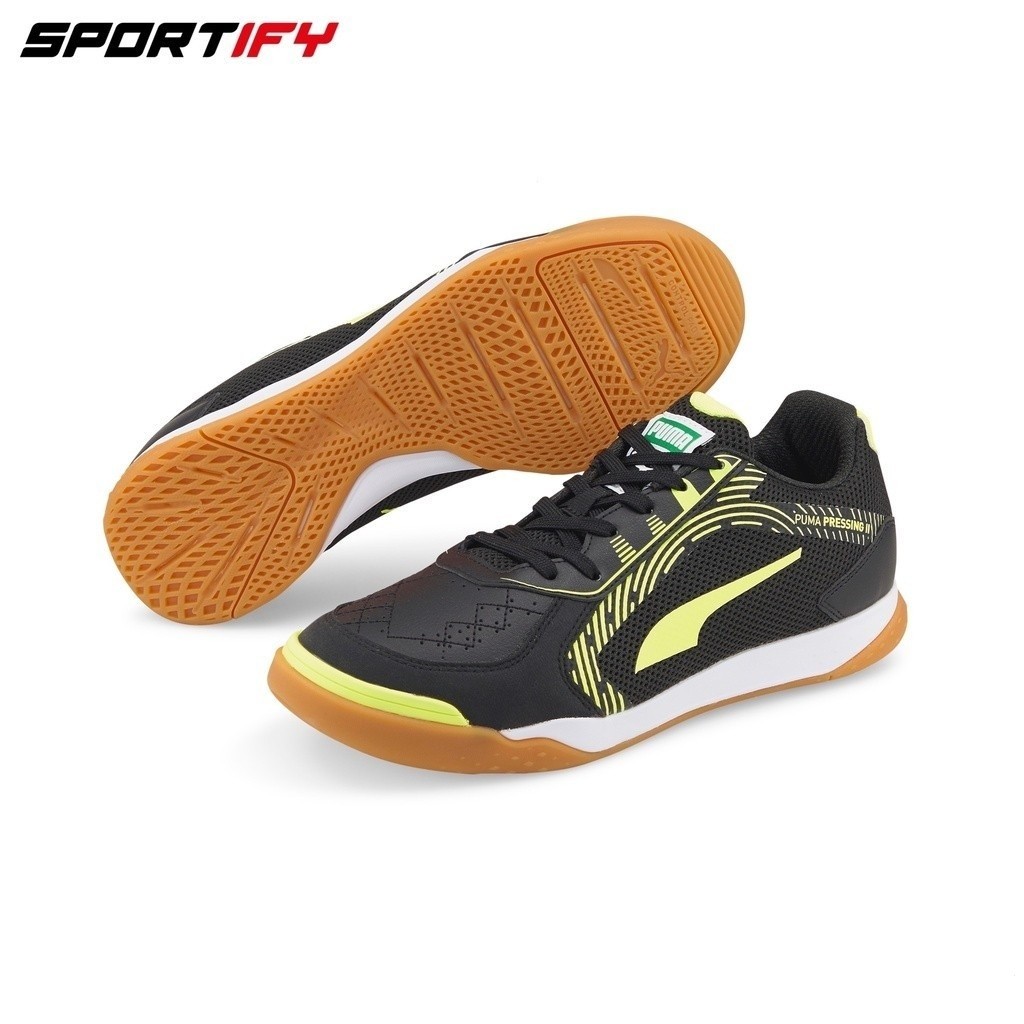 รองเท้าฟุตซอล II Puma Black-YELLOW Alert-รองเท้าฟุตซอล Buha hgyg ...