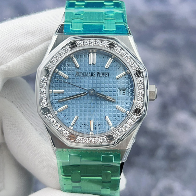 Audemars Piguet Audemars Piguet Royal Oak Series 77451ST Ice Blue Disc ...