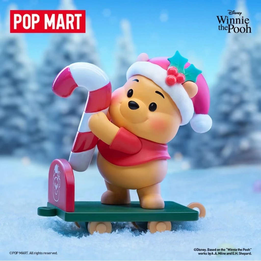 Popmart Bubble Mart Disney Winnie The Pooh Gift Delivery Series ...