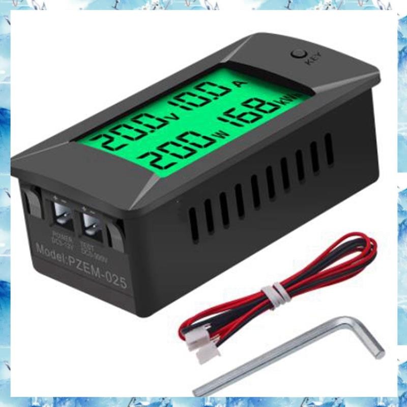 Pzem-025 DC เครื่องทดสอบแบตเตอรี่ดิจิตอล Bidirectional Ammeter โวลต์ ...