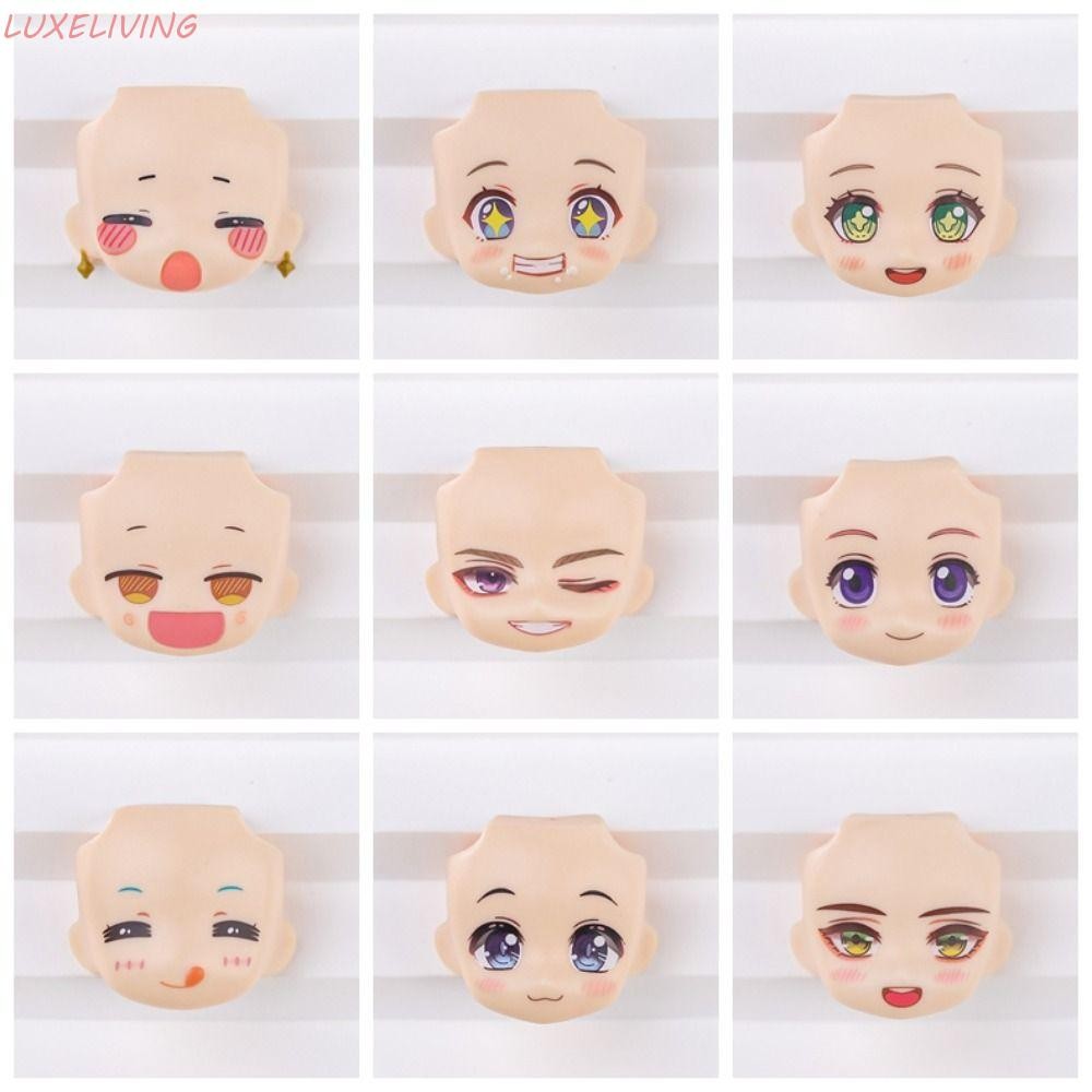 Luxeliving ตุ๊กตาเปลี่ยน Face, แต่งหน้า Gsc หัว OB11 ตุ๊กตา Face, Ymy ...