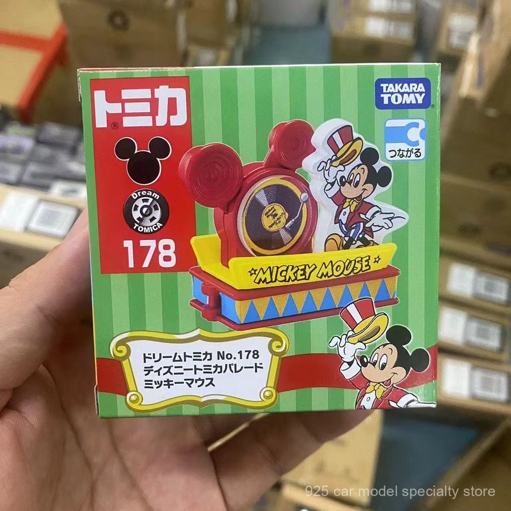 ของแท้ Tomica Disney รุ่นรถโลหะผสม Mickey Xuebao Parade Nostalgic ...