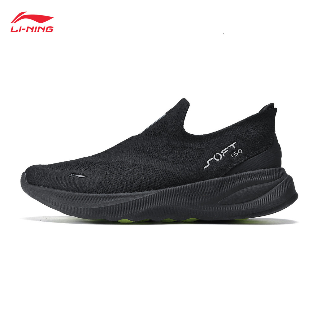 LI-NING SOFT GO 2 KNIT Mens Athleisure footwear Professional Sports ...