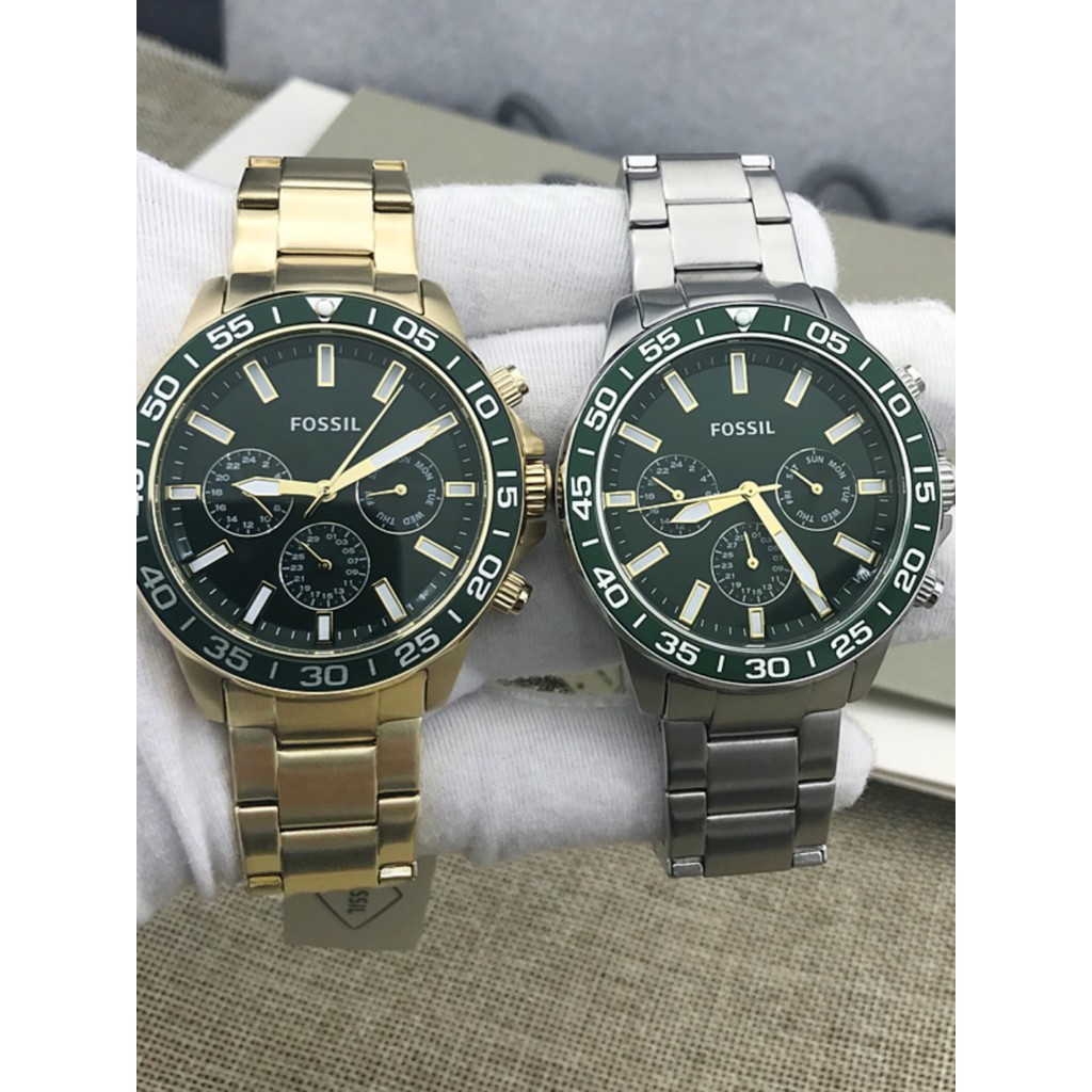 นาฬิกา FOSSIL ใหม่ในสต็อก นาฬิกาผู้ชายควอตซ์สแตนเลส Day-Date Submariner ...