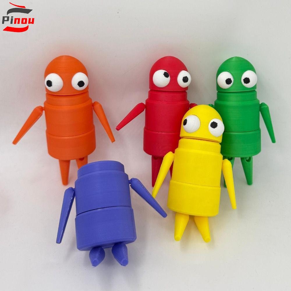 Pinou REPO หุ่นยนต์ของเล่น, การ์ตูน 3D พิมพ์ REPO ตัวเลขตุ๊กตา, ตัวเลข ...