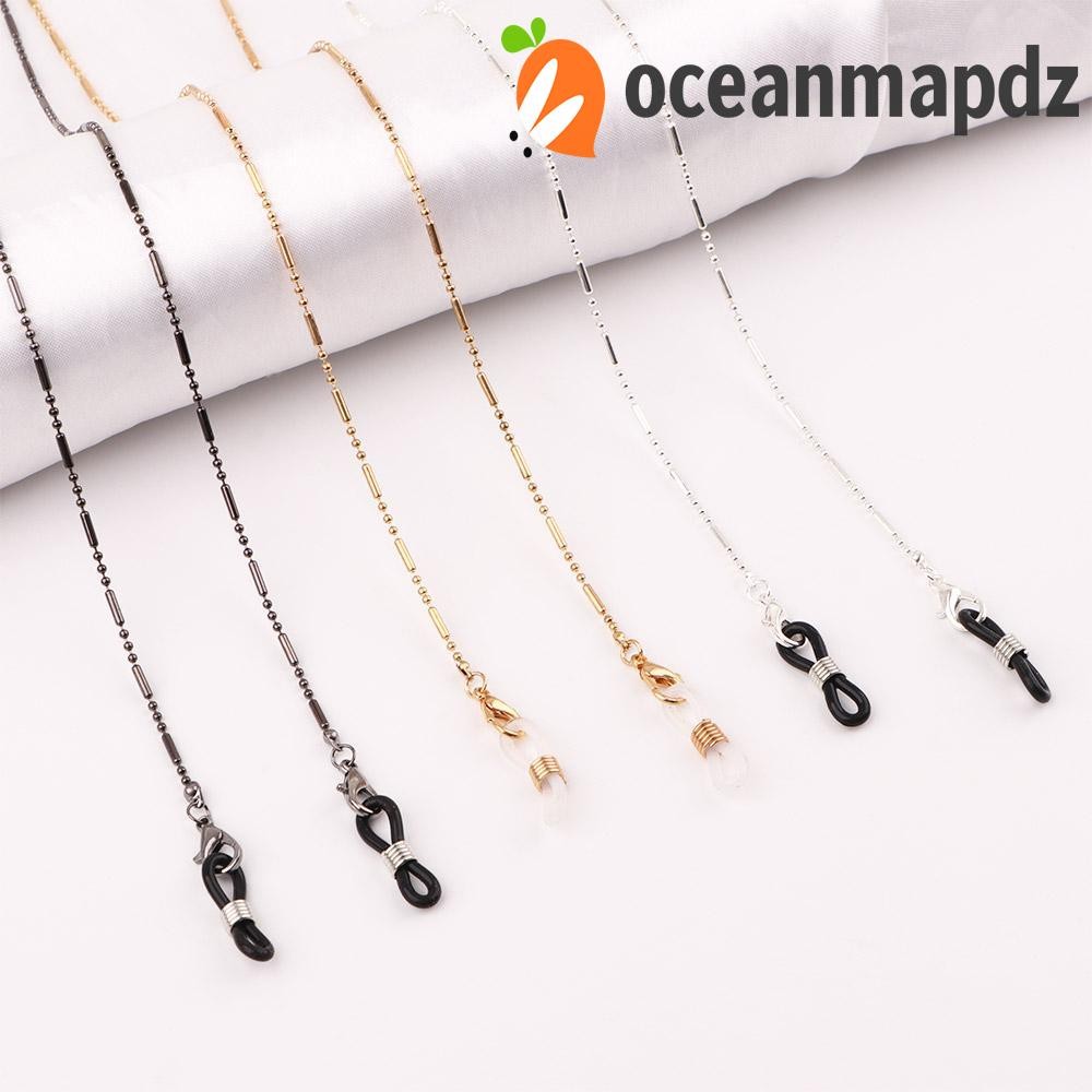OCEANMAPDZ ลูกปัดหน้ากากโซ่ Retro Alloy ชายหญิง Minimalist หน้ากากสายไฟ | Shopee Thailand