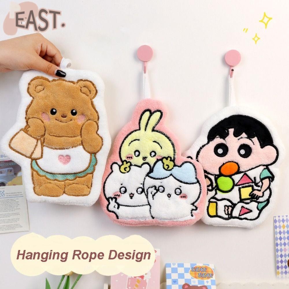 EASTS ผ้าเช็ดมือหมีเนย, ผ้าเช็ดตัว Crayon Shin-Chan Capybara, ผ้าขนหนู ...
