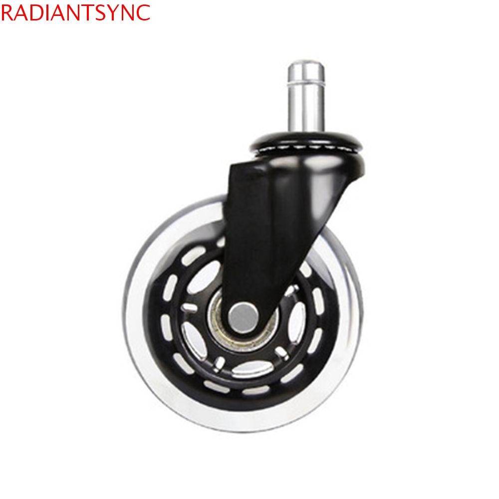 RADIANTSYNC ล้อ Universal PU ปิดเสียงล้อเลื่อน | Shopee Thailand