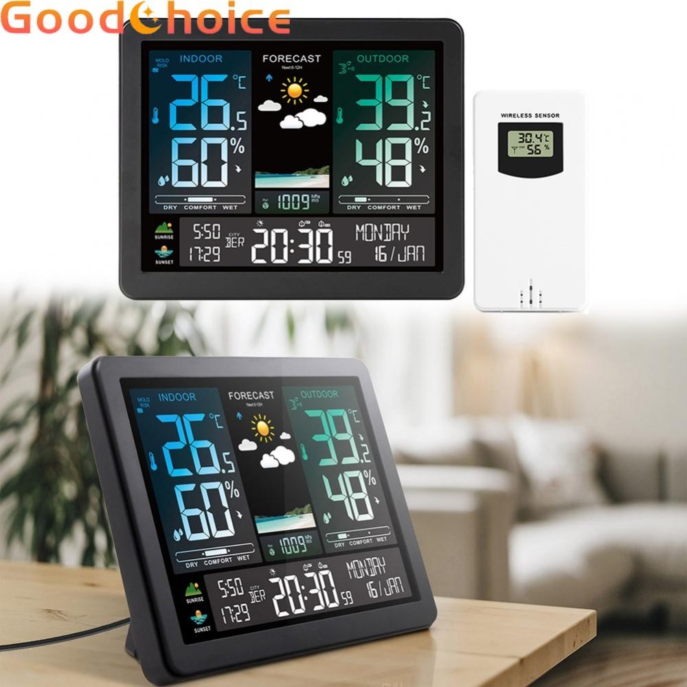 【Good】Weather Monitoring Station with Bright Color Screen and Easy to ...