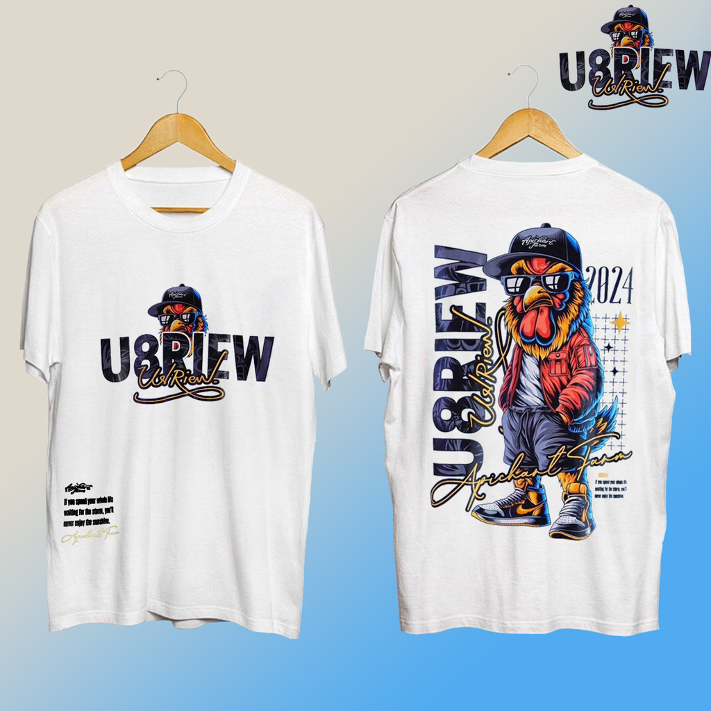 2024 Apichart Farm X U 8 ริ้ว ขายร้อน เสื้ออภิชาติฟาร์ม เสื้อยืดเต้บ้าน ...