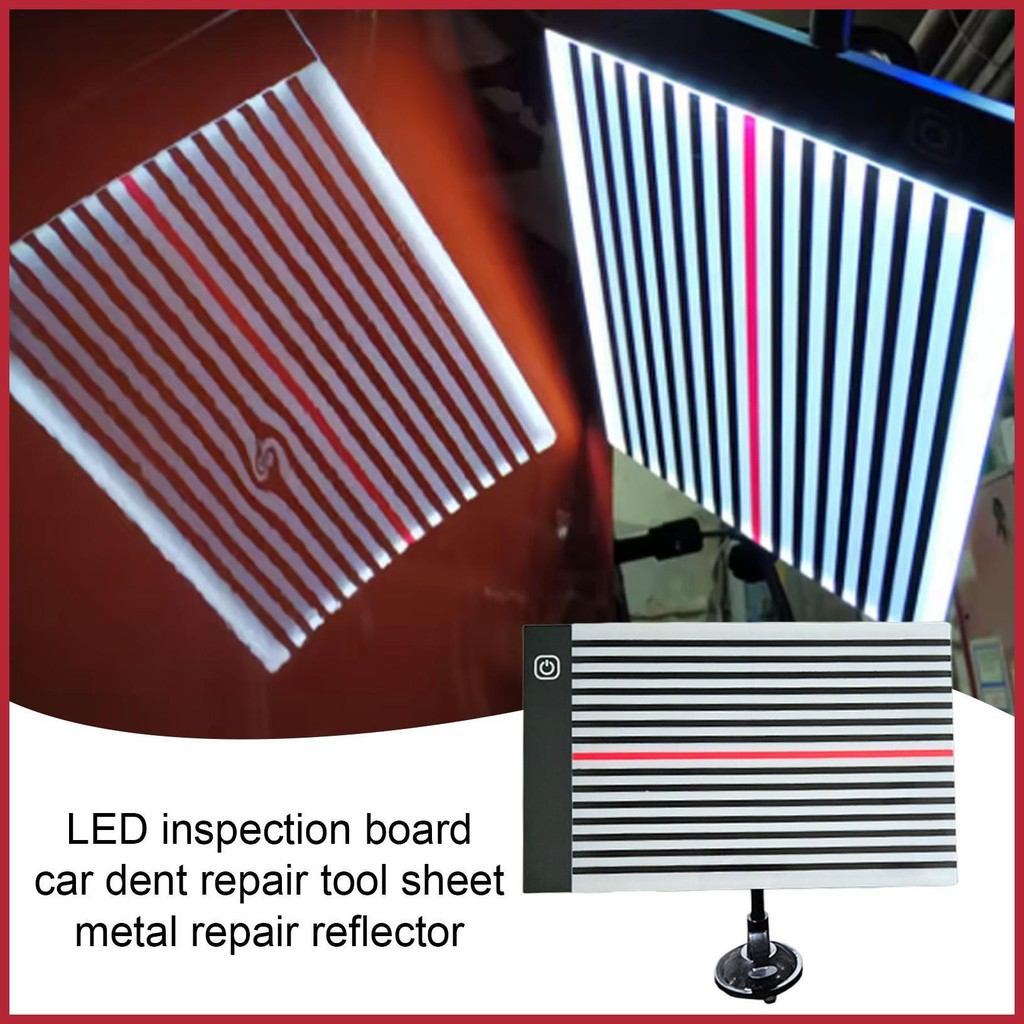 Dent Finder Super Reflector Light Board เหล็ก Dent Remover เครื่องมือรถ ...