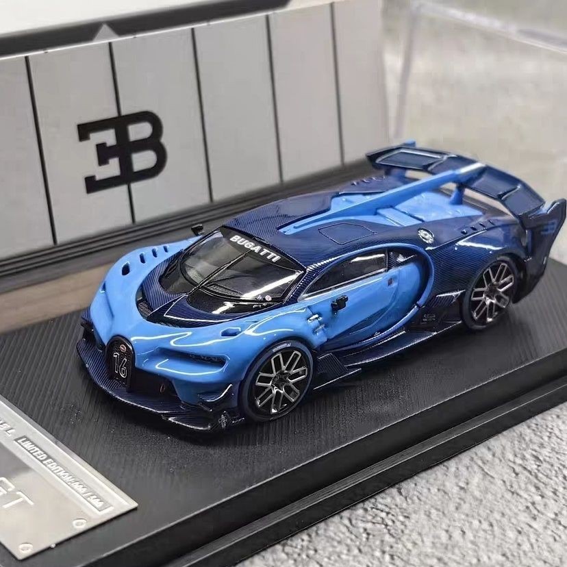 1/64 Bugatti VGT Bugatti vision GT Supercarจําลองรุ่นOut of Printรถรุ่น ...
