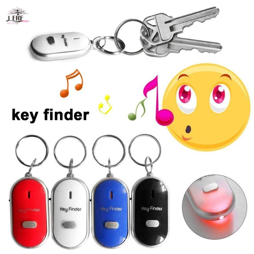JEREMY1 LED นกหวีด Key Finder Key Locator พวงกุญแจ Beeping 4 สี Anti ...
