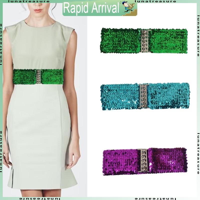 Lun เข็มขัดเลื่อมยืดหยุ่นเอว Shaping Band เข็มขัดกว้าง Girdle เข็มขัด ...