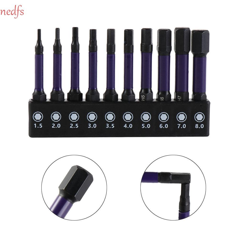 NEDFS Hex หัวประแจสว่าน, Impact Driver Quick Release Shank สกรูอะแดปเต ...