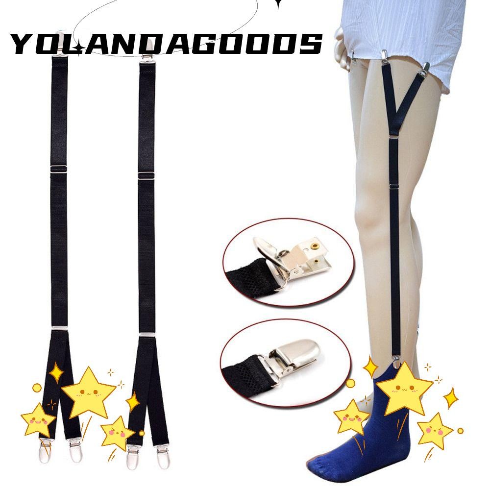 Yola 1 คู่เสื้อ Stays,ปรับยืดหยุ่นล็อค Clamp เสื้อ Garters ผู้ถือ ...