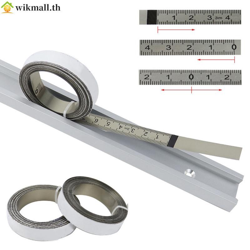 【WIK】Ruler Useful Metric Saw Scale Self-adhesive Stainless Steel ...