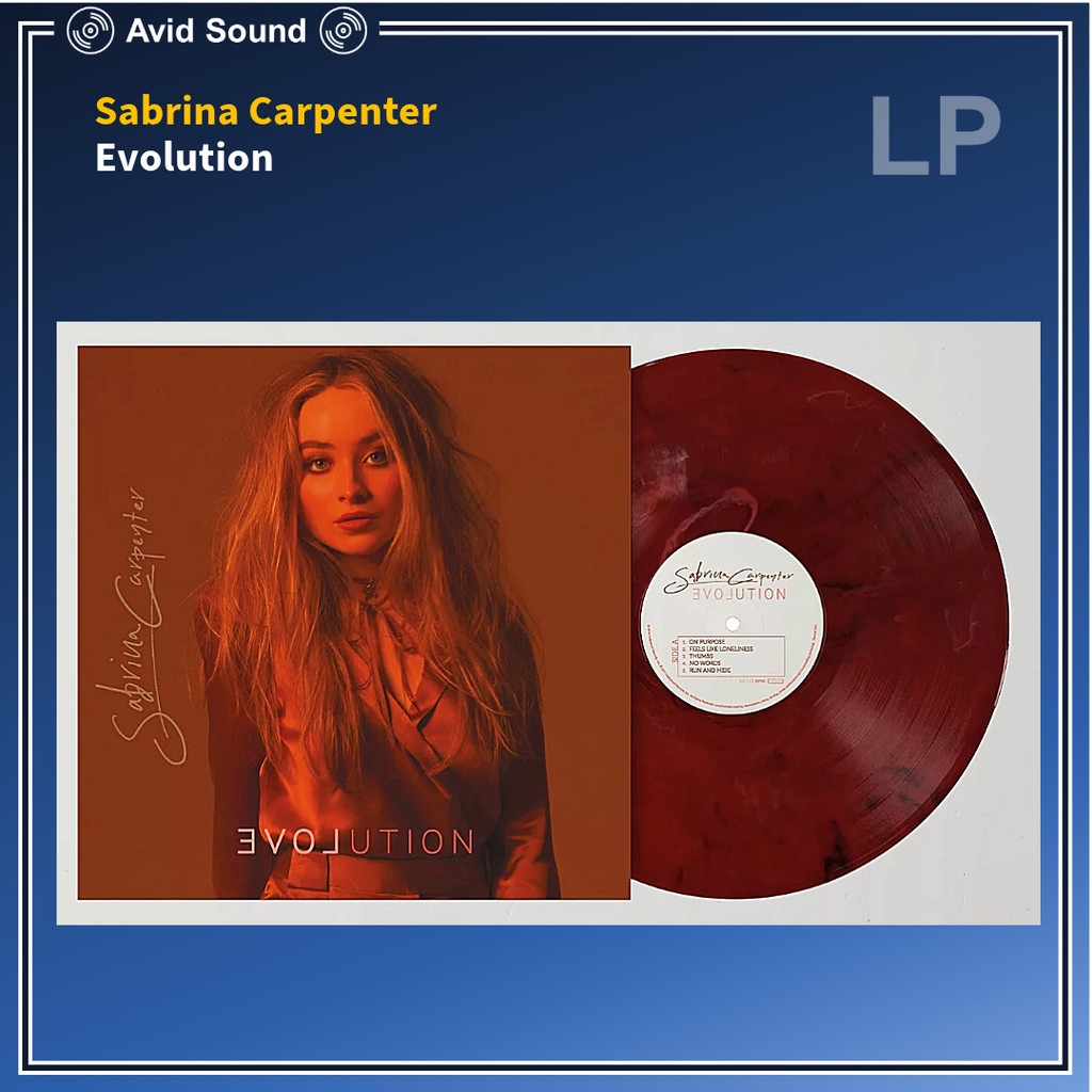 แผ่นเสียง Sabrina Carpenter Evolution ใหม่ ซีล Sabrina Carpenter Vinyl ...