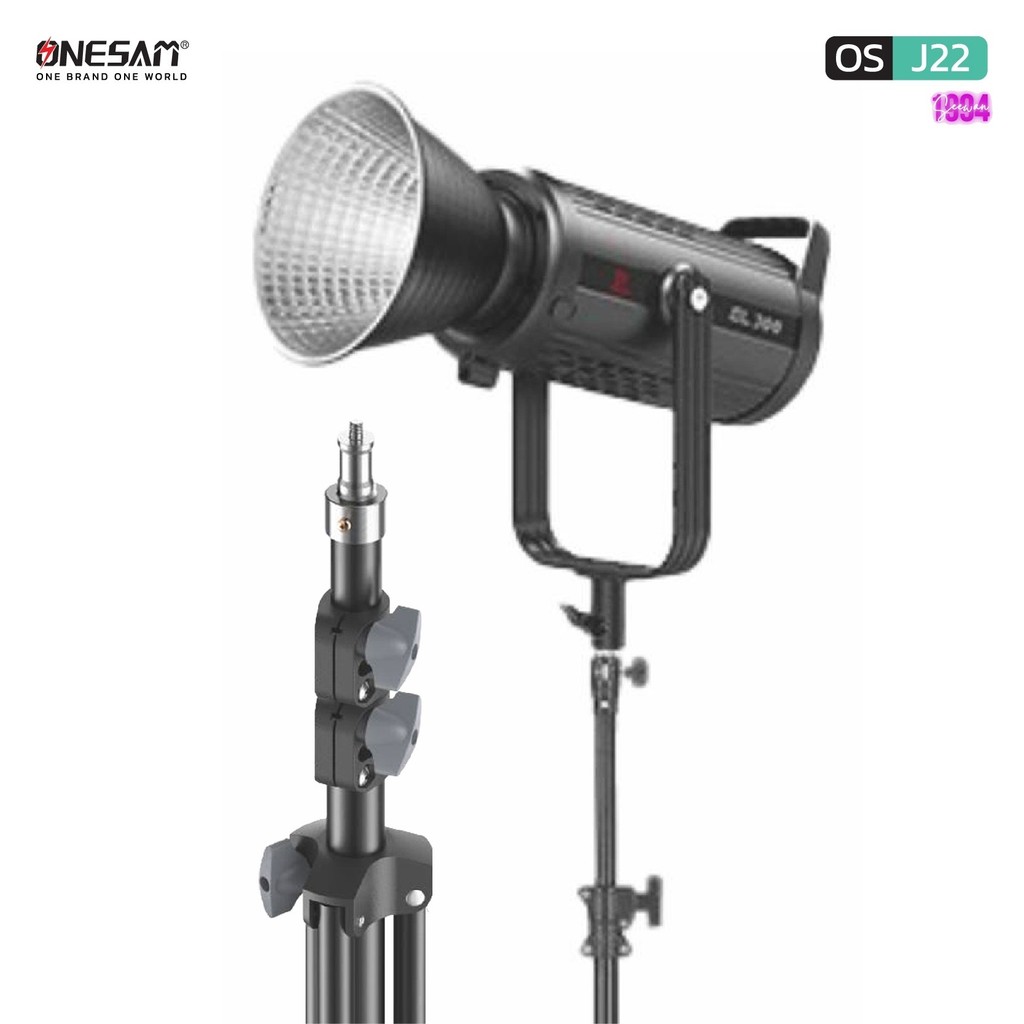 ขาตั้งไฟสตูดิโอ ONESAM รุ่น OS-J22 LIGHT STAND 2.1M ของแท้ 100% รับ ...