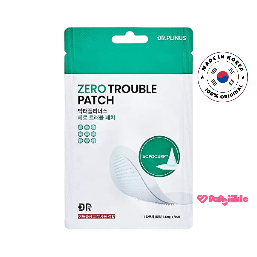 DR.PLINUS Zero Trouble Patch 9ชิ้น ด็อกเตอร์พลินัส แพทช์ดูดสิว | Shopee ...