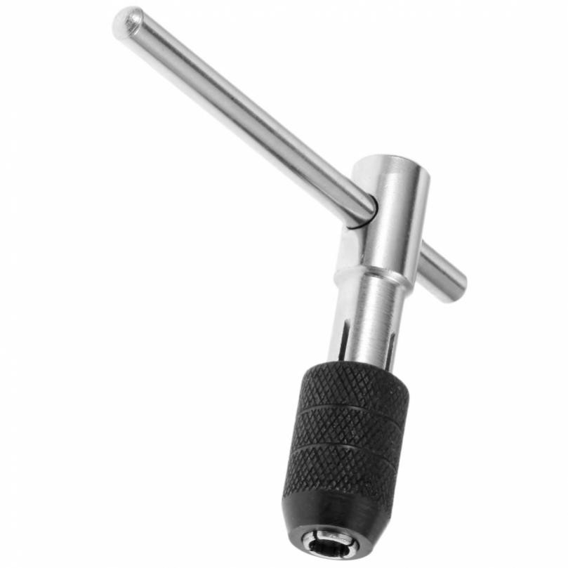 M5-m8 Ratchet Tap ประแจ T Handle Reversible Single Tap ประแจ Chuck ด้าย ...
