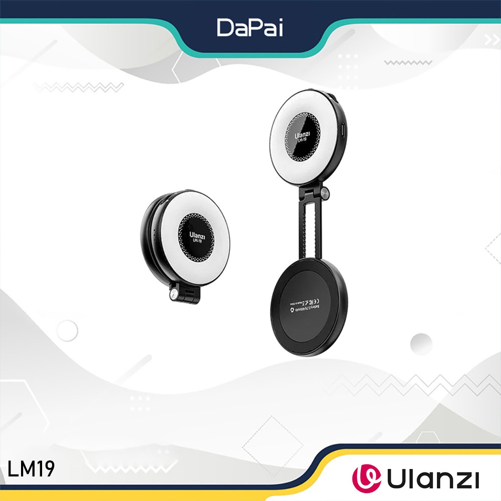 Ulanzi LM19 MagSafe LED Mini Selfie Ring Light (2800-8500K) สําหรับ ...