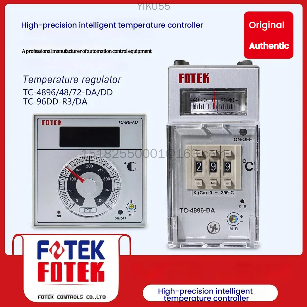 Fotek เครื่องควบคุมอุณหภูมิ TC-4896-DA TC-72DA 96DA AD DD AA | Shopee ...