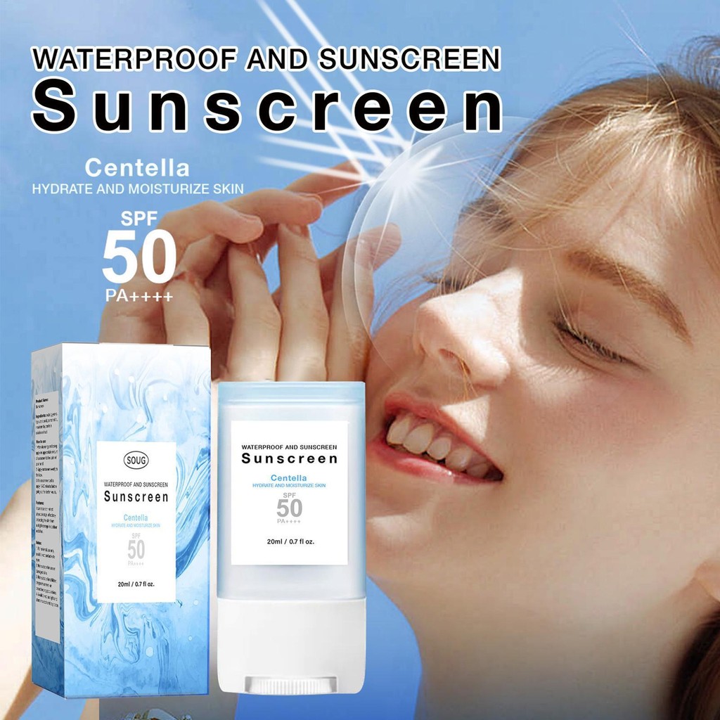 Sunstick Protection Bar SPF 50 Face & Body Sunscreen Stick ปลอดภัย ...