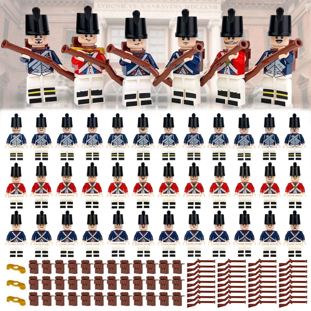 ตัวละครทหารโจรสลัด LEGO Royal Navy บล็อกสร้างอนุภาคขนาดเล็ก ของเล่น ...