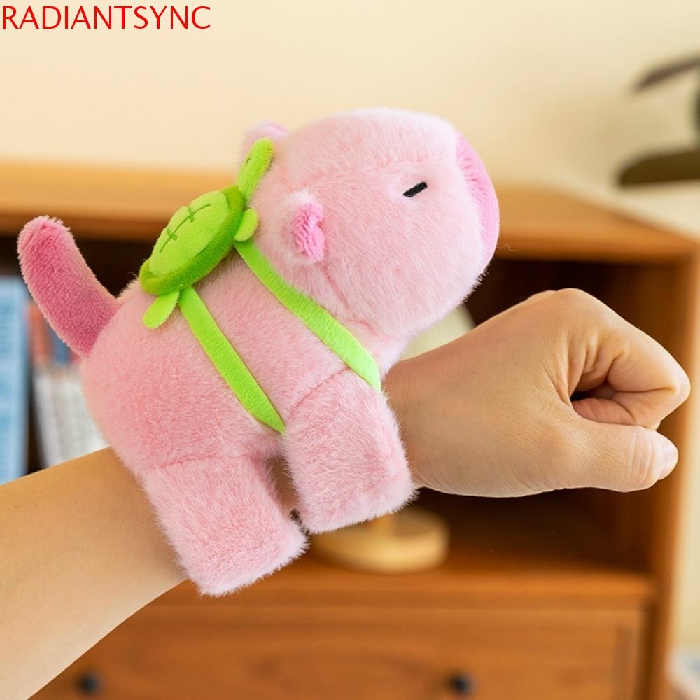Radiantsync Slap Bracelet Series Capybara, Capybara Rodent Turtle Backpack ตุ๊กตาตุ๊กตา Slap ...