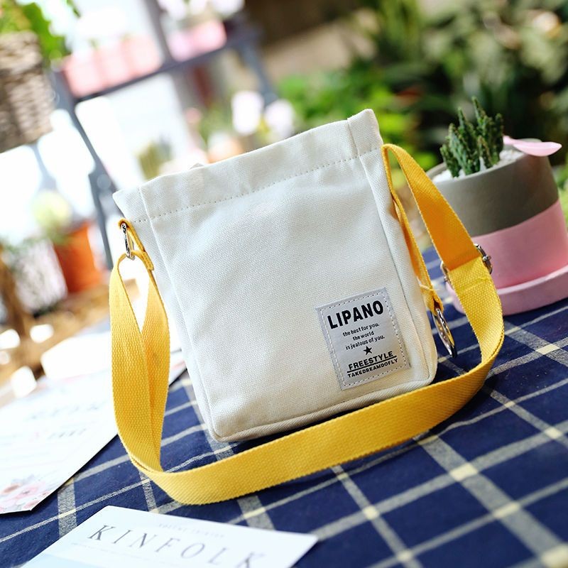 Lipano ผ้าใบขนาดเล็กสดวรรณกรรมกระเป๋าสะพายหญิงญี่ปุ่น Harajuku สไตล์ ...