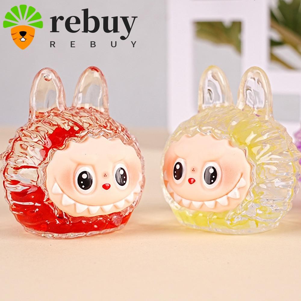 Rebuy Candy Color Labubu ตุ๊กตา, Night Glow Noctilucent การ์ตูนอะคริลิค ...
