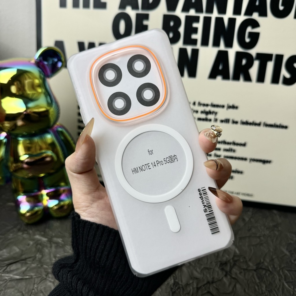 เคสโทรศัพท์แม่เหล็กสำหรับ Xiaomi Redmi Note 14 Pro Plus 14C 14R 13 Pro+ ...