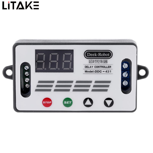 จัดส่ง 1 วัน! Ddc-431 Timer Delay Relay Switch Digital Led Relay Delay Controller Switch ...