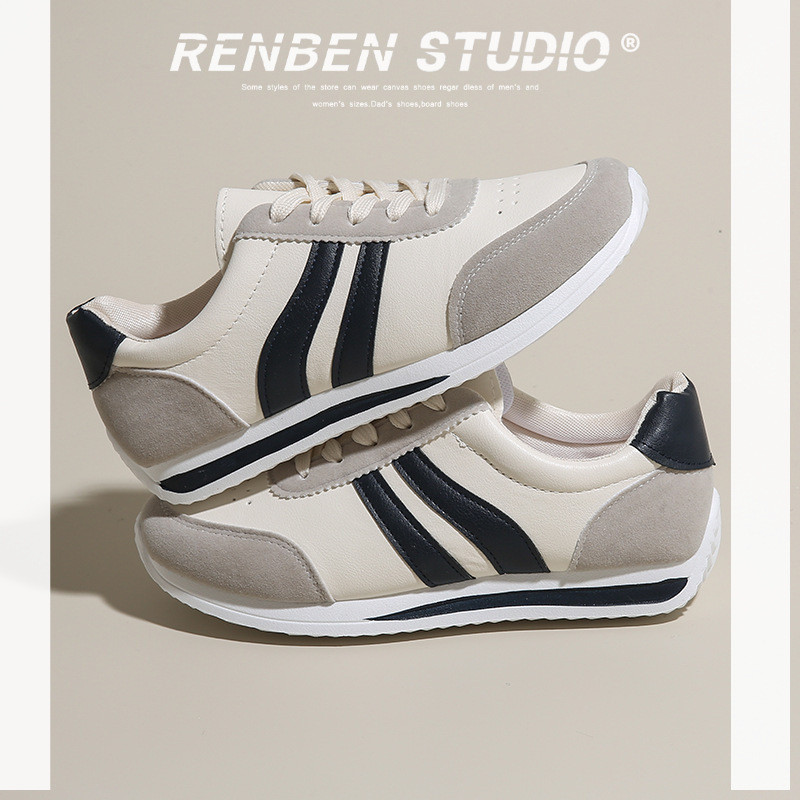 Renben กีฬาสันทนาการกันลื่นระบายอากาศใหม่ของผู้หญิงการฝึกอบรมเยอรมันรองเท้า Forrest Gump ...