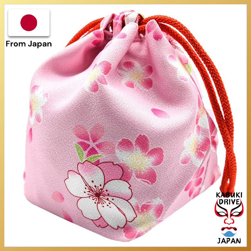 [Hiheart] Traditional Japanese Drawstring Pouch - Small Size Handbag ...