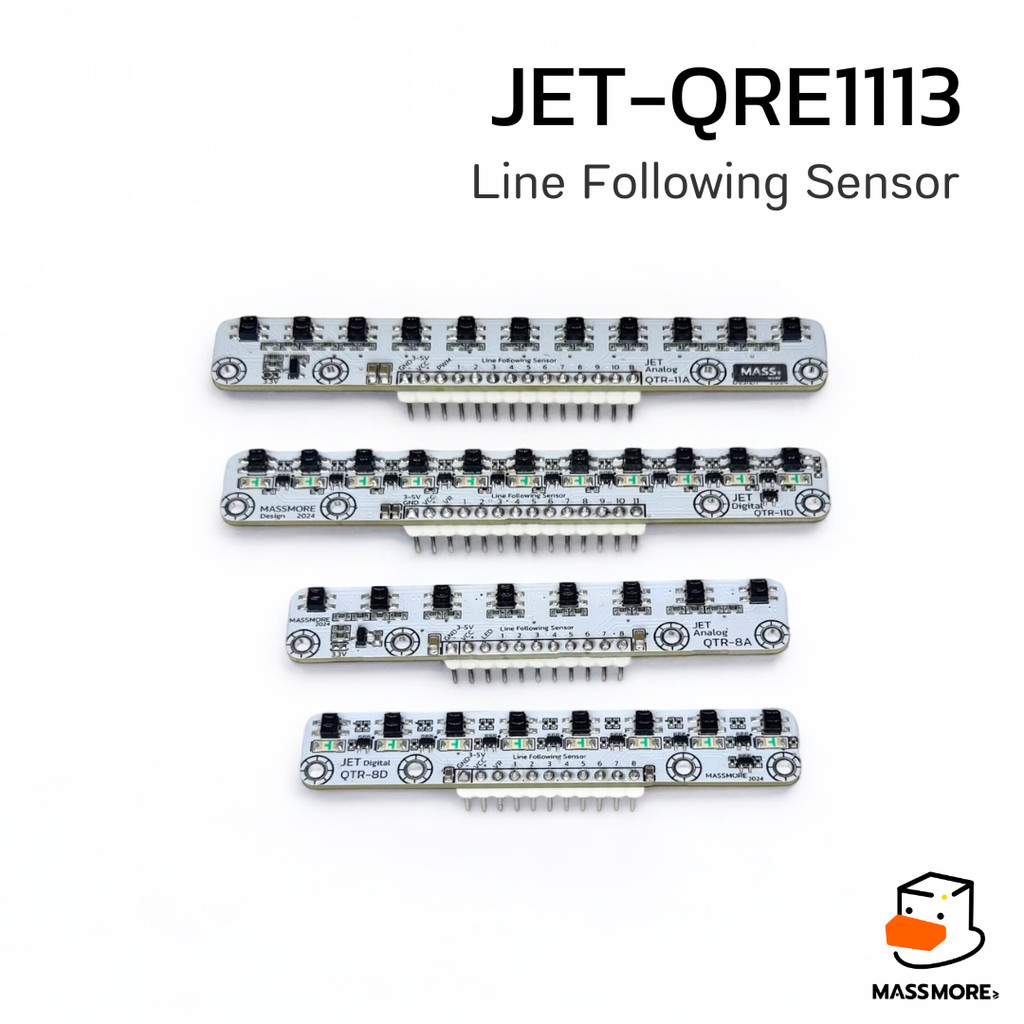 เซ็นเซอร์จับเส้น รุ่น JET ชิพแท้ QRE1113 QTR-8 QTR-11 Infrared Fast ...