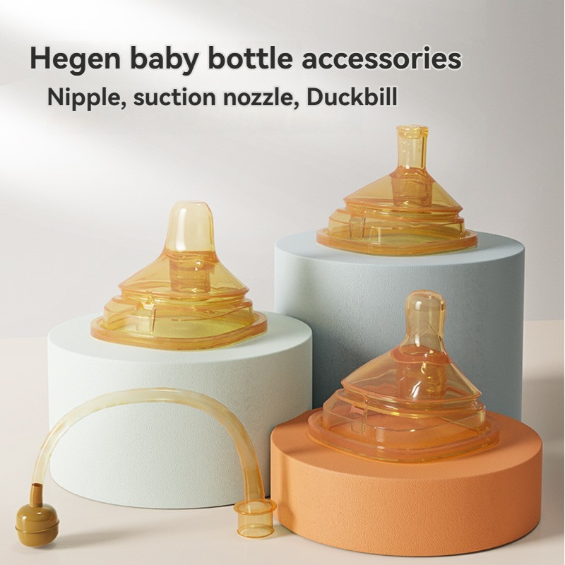 Hegen สไตล์เดียวกัน Baby Square Wide Calibre Pacifier 0-12 เดือน ...