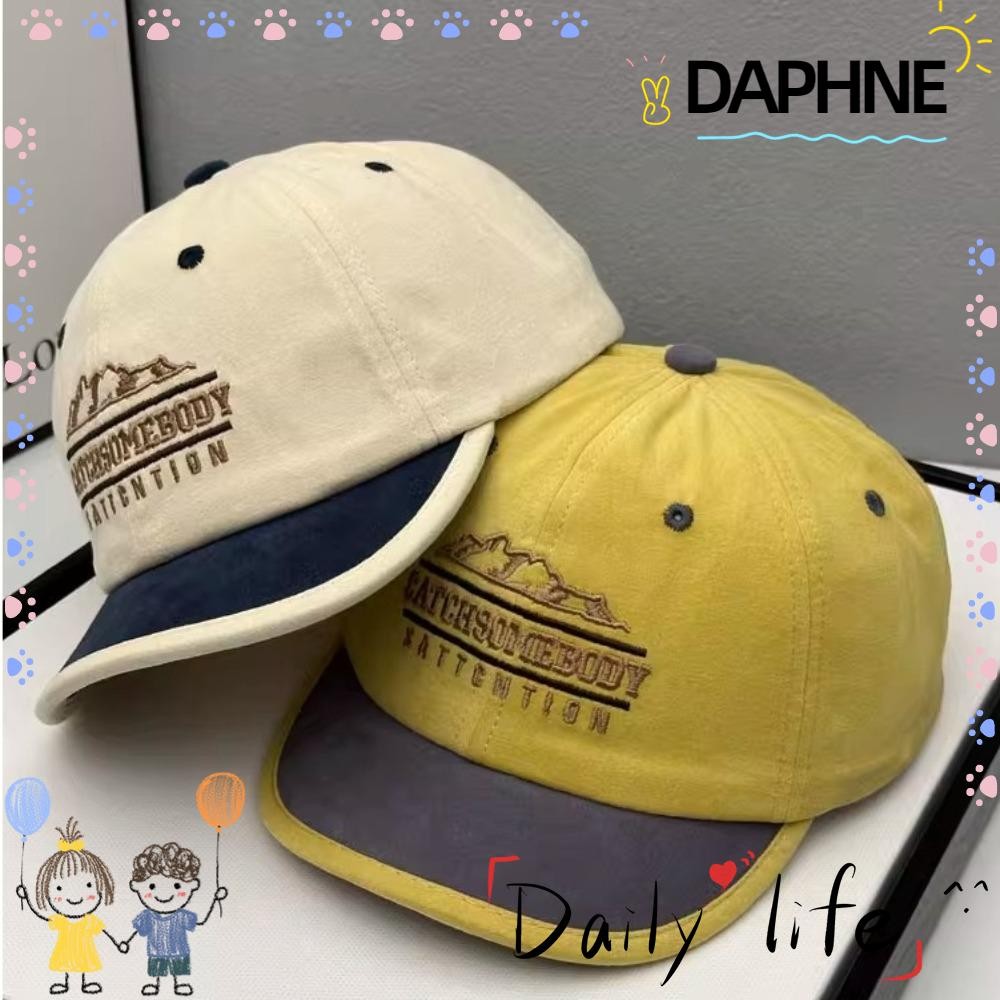 Daphne หมวกเบสบอลคู่, หมวกตกปลากันแดดปีกสั้น, หมวกพ่ออเนกประสงค์แบบปรับ ...