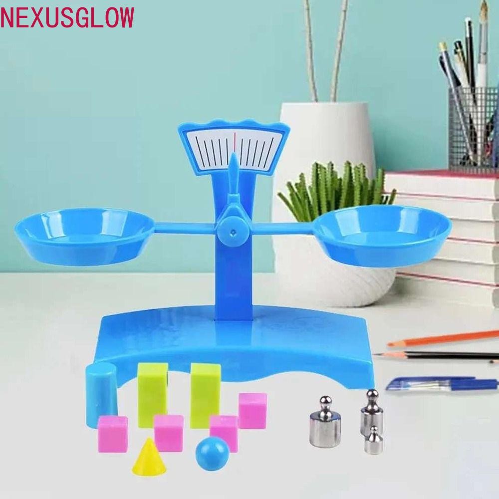 Nexusglow Balance Scales Toy, Weight Balance Perception Toy พร้อมถาด ...